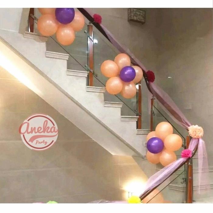 Jual Klip Balon Bentuk Bunga Pengait Balon Alat dekorasi membuat Bunga ...