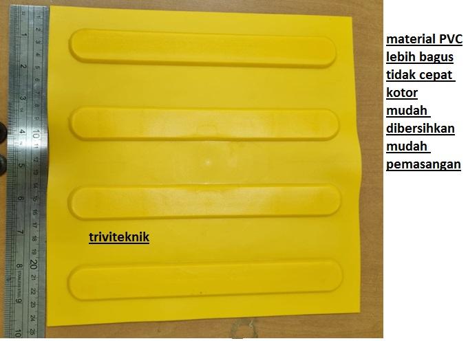 Jual tactile paving guiding blind road sidewalk,safety rubber tile ...