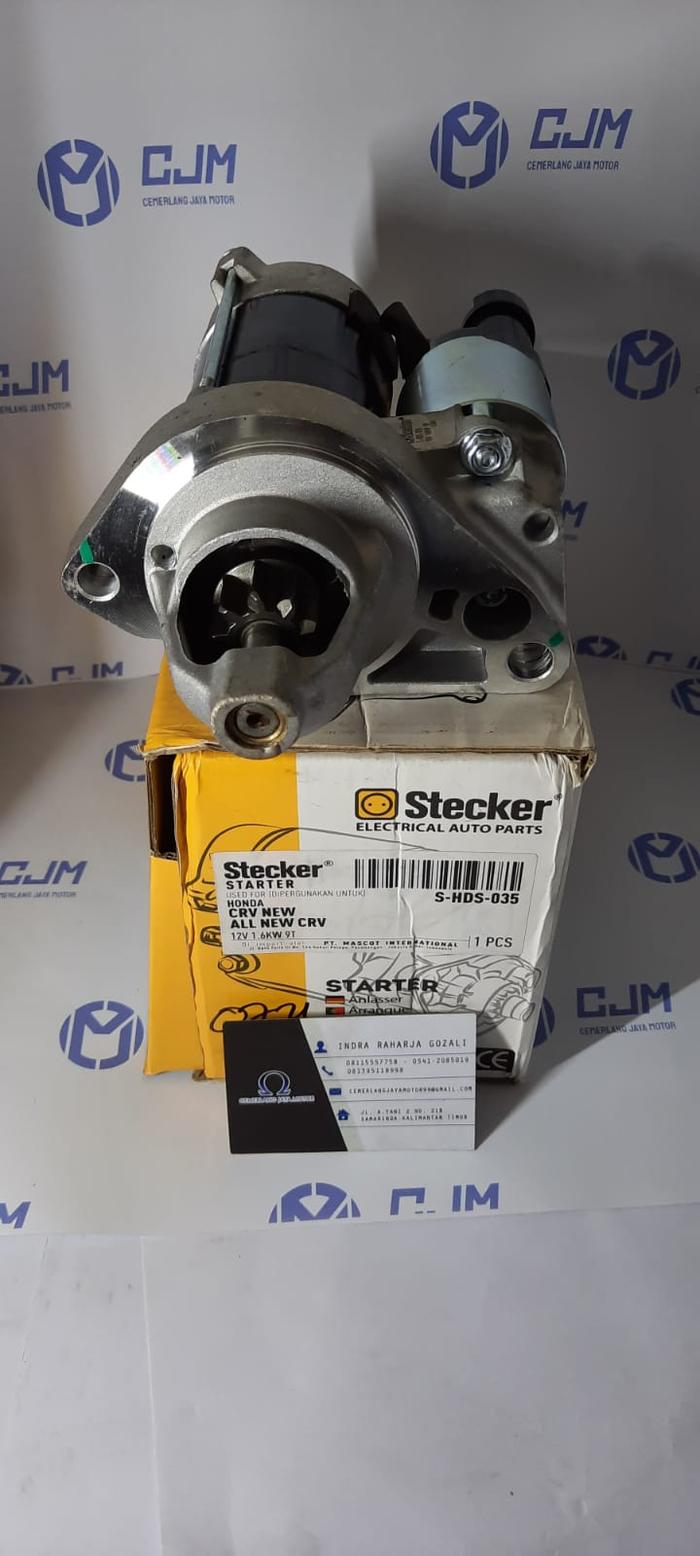 Jual DINAMO STARTER HONDA CRV GEN3 2007 2008 2009 2010 2011 2000CC - Kota Samarinda ...
