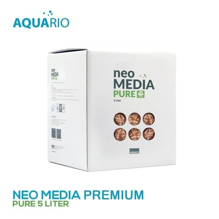 Promo Neo Media PURE 5 Liter, Aquario Media Filter Aquarium Kolam ...