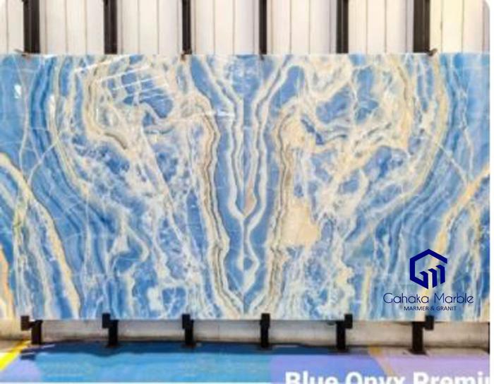 Jual Marmer Blue Onix - Jakarta Timur - Marbletoptable | Tokopedia
