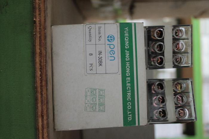 Jual Terminal 50A 3P 8mm (Dinrail)-BCP-TB05001-IN30BK-C-BCP - Kab ...