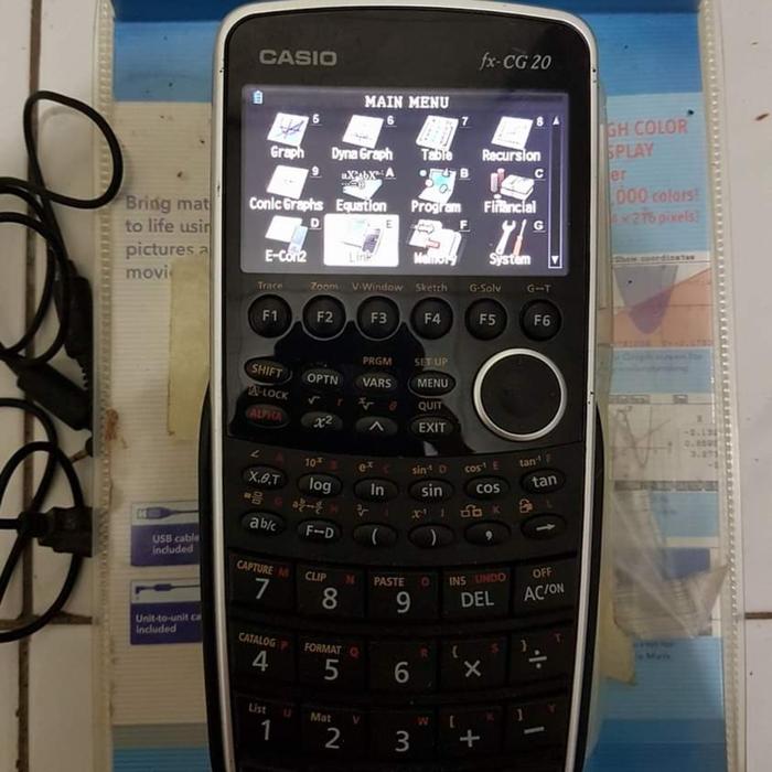 Jual casio fx cg 20 - Jakarta Timur - galileo_rs | Tokopedia