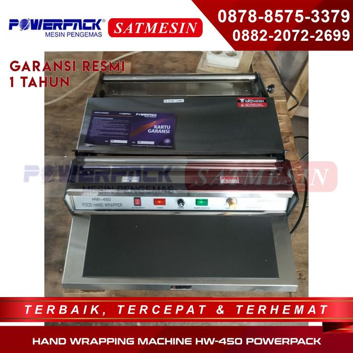 Jual Mesin Plastik Wrapping - Hand Wrapping HW-450 Powerpack - Kota ...