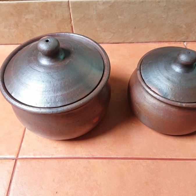 Jual KENDIL BUBUR GERABAH TANAH LIAT D-15 CM ( 5 PCS ) TRADISIONAL ...