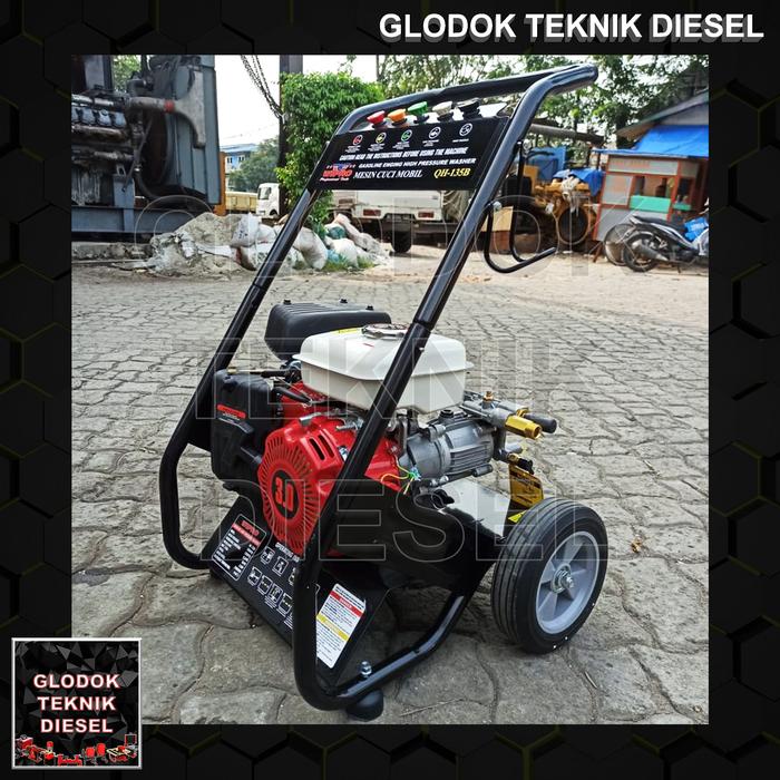 Jual Mesin Jet Cleaner High Pressure Washer Gasoline Steam Tekanan ...