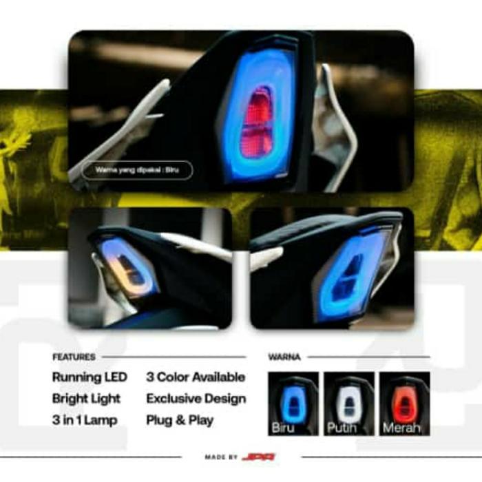Jual Lampu Led Stop R15 V3 V4 Model R1 JPA / LED Stop R15 Model R1 JPA - Jakarta Utara ...
