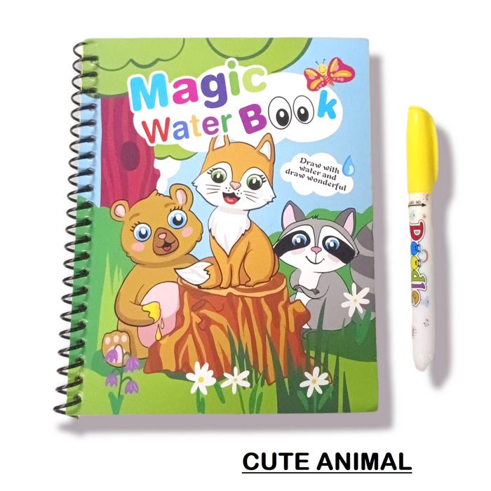 Jual Magic Book Invisible Ink / BUKU GAMBAR / BUKU MEWARNAI / MAGIC ...