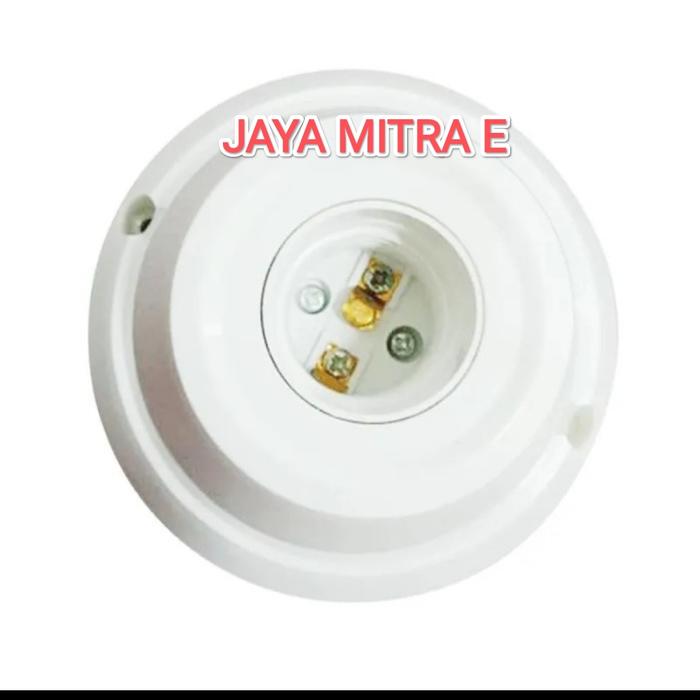 Jual Panasonic Fitting Lampu E27 Bulat/ Fitting Rumah Lampu Plafon E27 ...