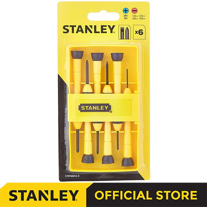 Promo Stanley Precision Screwdriver Set / Obeng Set 6pcs STHT66052-8 ...