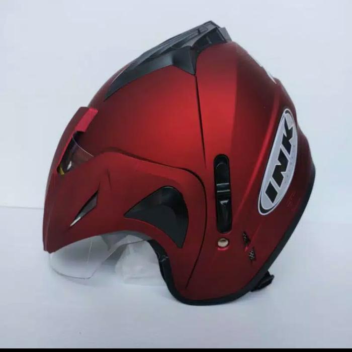 Jual HELM INK REPLIKA T1 DOUBLE VISOR WARNA MARUN DOF - Kota Surabaya ...