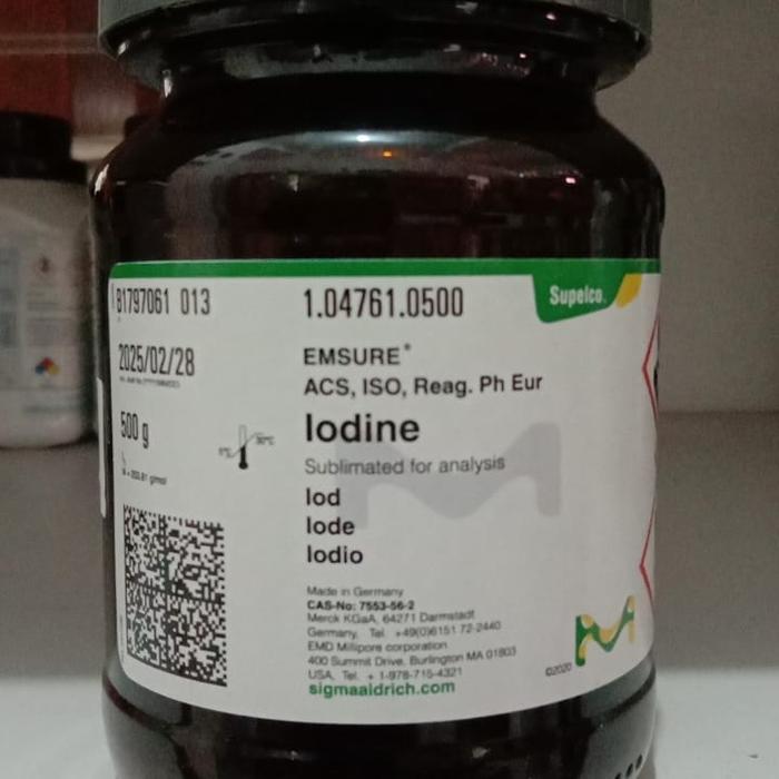 Jual jual iodium 1 gr pro anlisa merck p.a iodine I2 - Kota Semarang ...