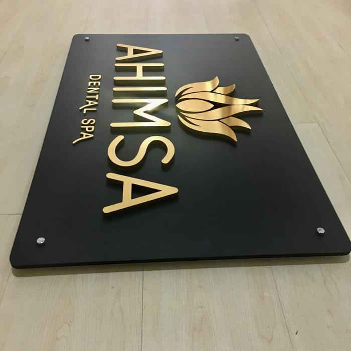 Jual Jual Papan Nama Akrilik Papan Nama Perusahaan PT Signage Logo ...