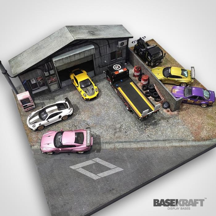 Jual RWB GARAGE 2030 Diorama Base Skala 64 - Kota Batam - Basekraft ...