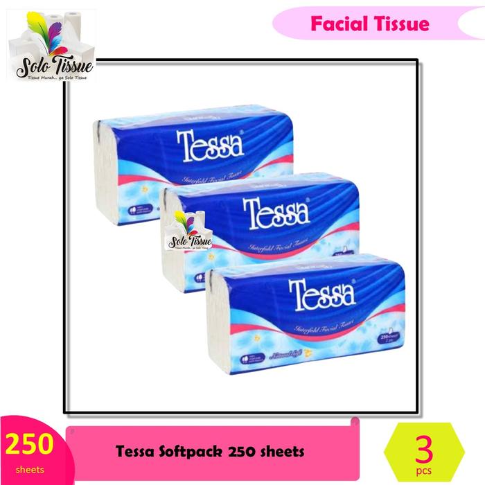 Jual Paket 3 Tissue Tessa Facial Tissue 250 sheet - Kab. Sukoharjo ...