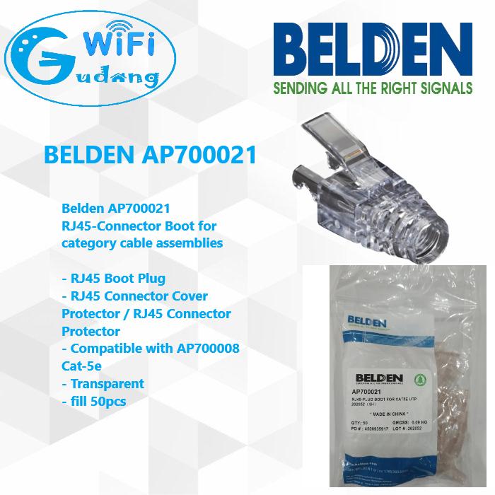 Jual BELDEN AP700021 RJ45 Plug Boot for AP700007 Cat5e UTP Plugboot Cat ...