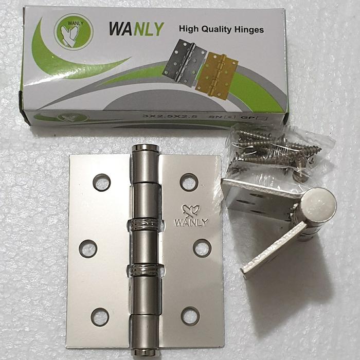 Jual engsel wanly door hinges engsel jendela 3 inch engsel pintu 4 inch ...