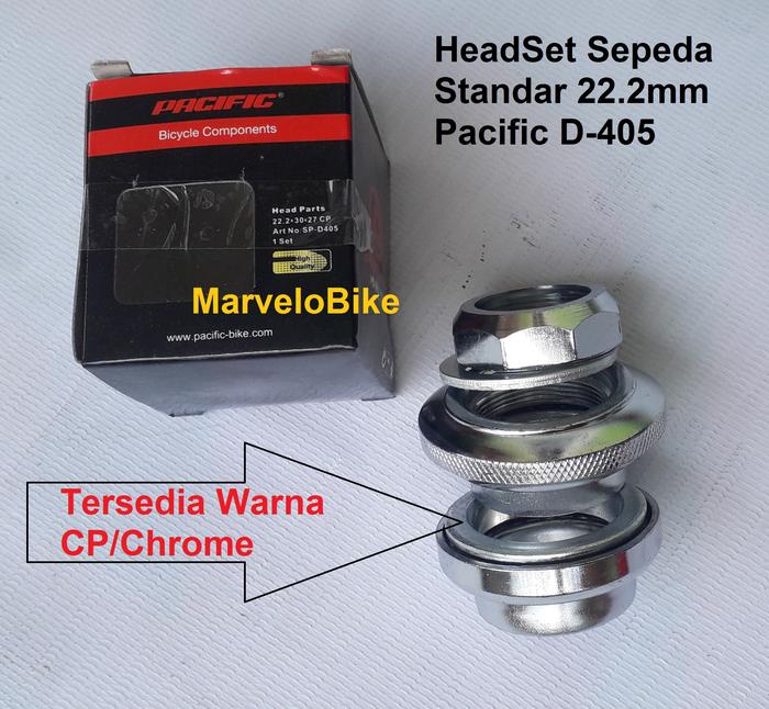 Jual Headset Sepeda BMX Fixie Federal Pacific Standar D406 - CP Chrome ...