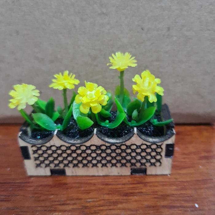 Jual Miniatur Tanaman Bunga for diorama / sylvanian / nendo / craft ...