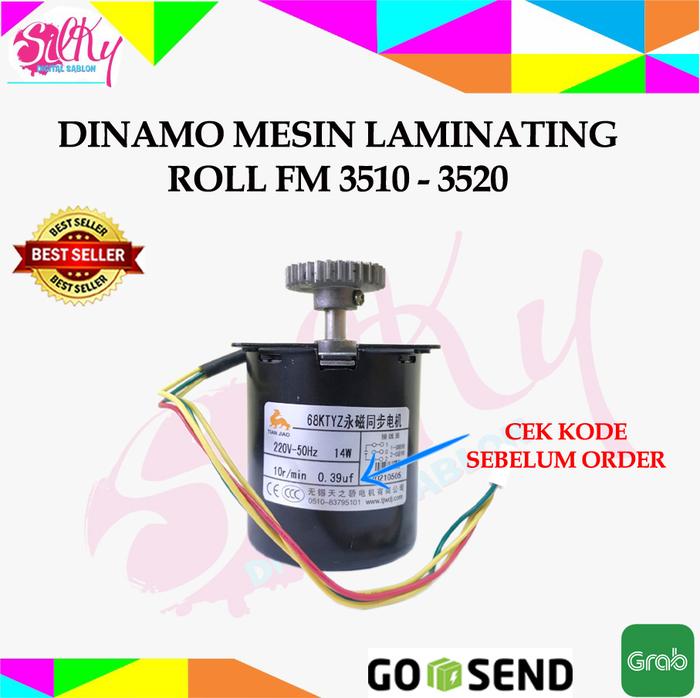 Jual Dinamo Motor Mesin Laminating (Standart YT-320 & Roll FM 3510 ...