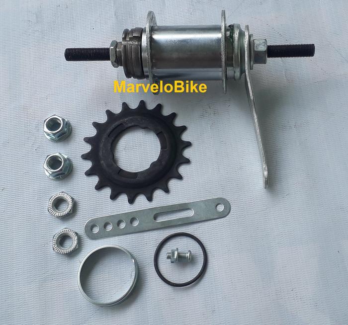 Jual Hub Torpedo Sepeda Fixie BMX TRI-DIAMOND 36 Hole - CP Chrome ...