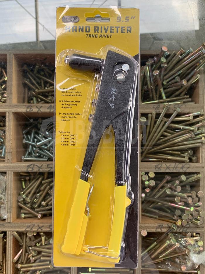Jual TANG RIVET 9,5 IN / HAND RIVETER / TEMBAKAN ALUMUNIUM RIPET PAKU ...