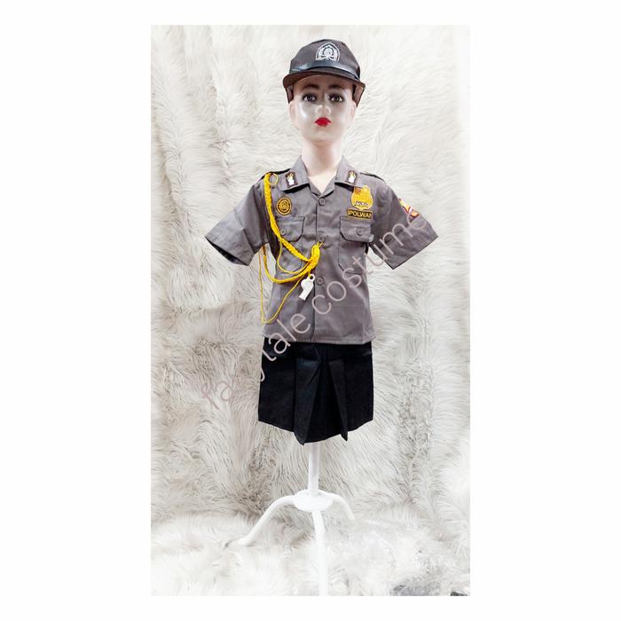 Jual Baju Profesi polisi wanita/Polwan /anak perempuan/ Kostum/ Costume ...