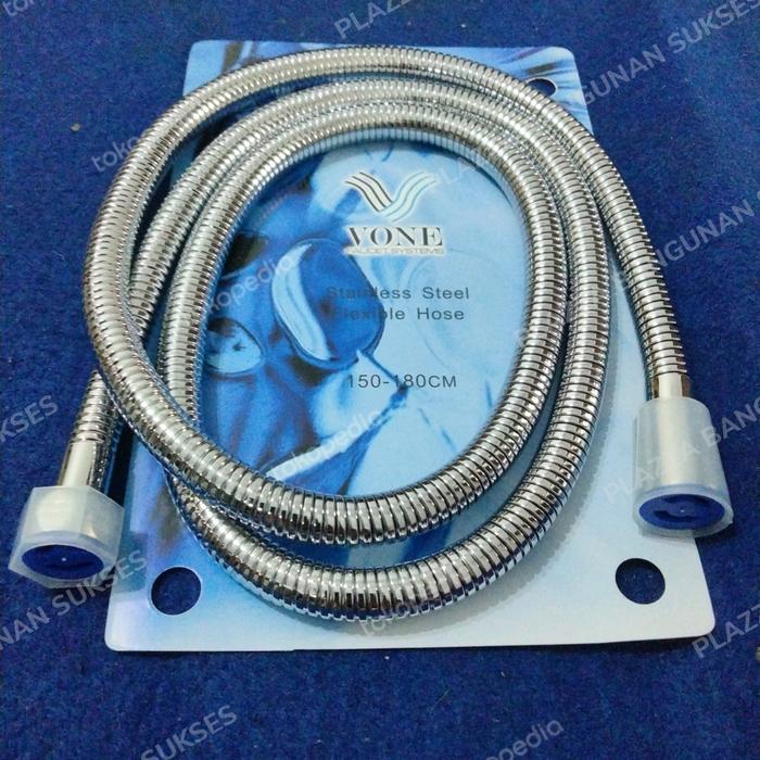 Jual Selang fleksibel Double lock Vone full Stainless 150cm-180cm ...