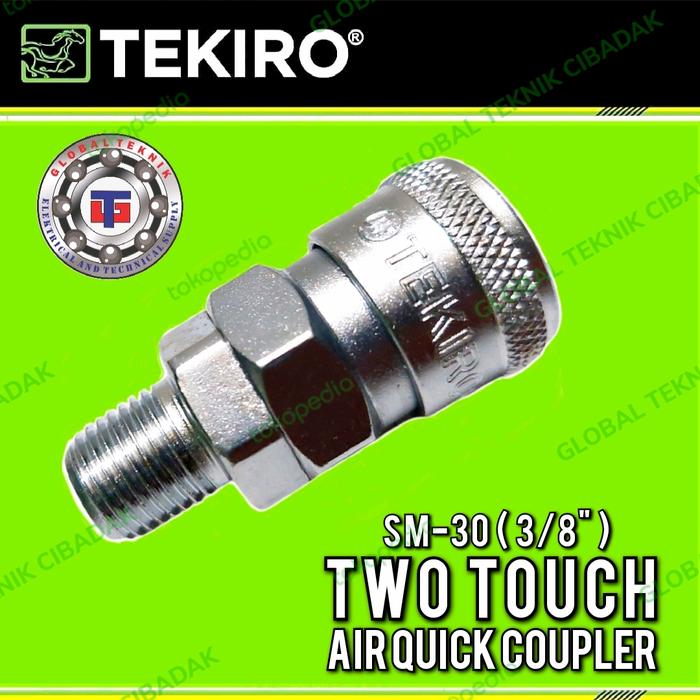 Jual tekiro quick coupler two touch sm 30 (3/8") - Kab. Tangerang - GLOBAL TEKNIK CIBADAK ...