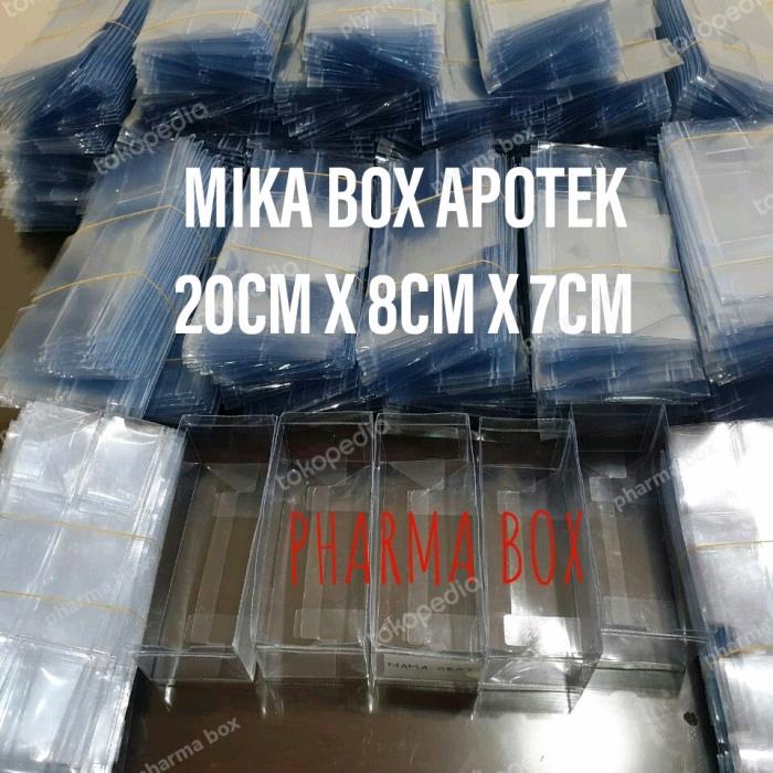 Jual kotak box obat MIKA plastik apotek 20x8x7 - Jakarta Barat - pharma ...