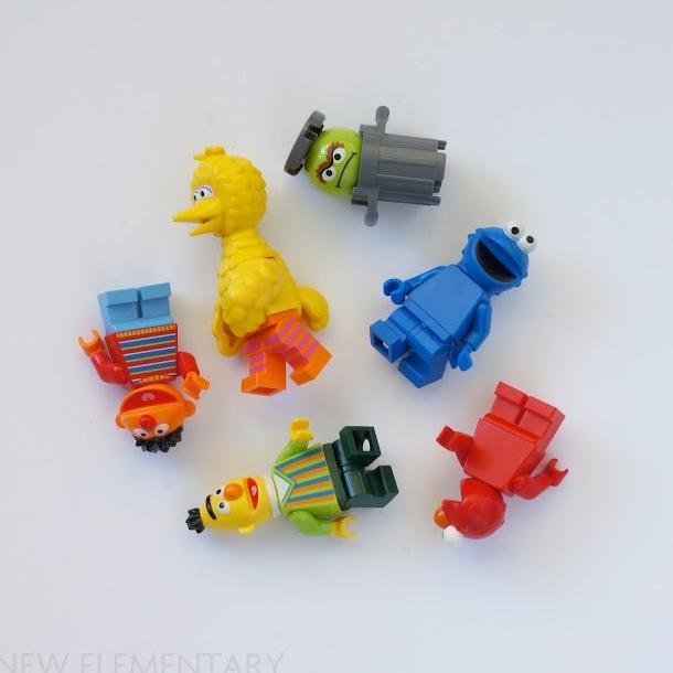 Jual Lego 21324 Sesame Street Elmo Cookie Monster Big Bird Ernie Bert ...