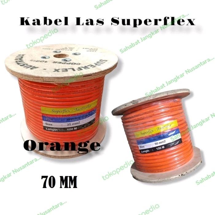 Jual Kabel Las / Welding Cable / Kabel Las Meteran 70 mm Superflex ...
