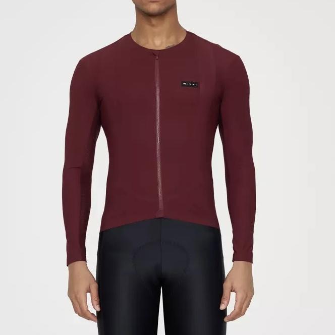 Jual Long Sleeve Jersey Spexcel New Coldback Fabric UPF 50+ POLOS - Maroon, XL - Jakarta Timur ...