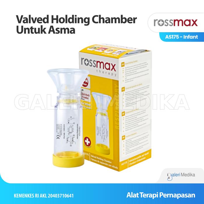 Jual Rossmax Aerospacer AS-175 (Holding Chamber) Aero Spacer (S,M,L ...