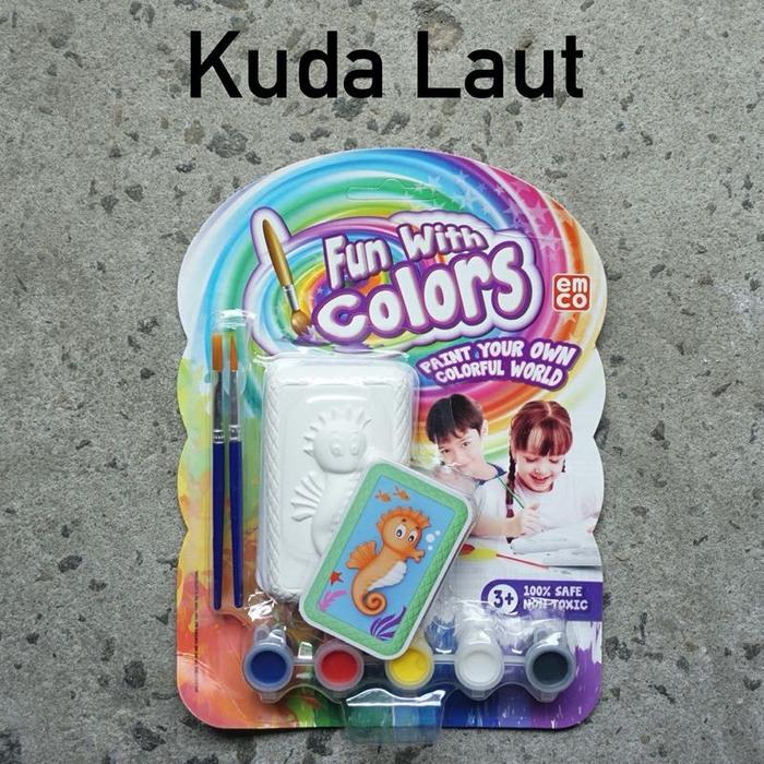 Jual Fun With Colors Coloring Mainan mewarnai Anak DIY Magnet Kulkas ...