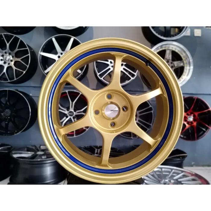 Promo Velg Mobil advan RG1-808 Ring 16X7 Pcd 4X100 ET.40 EMAS Cicil 0% ...