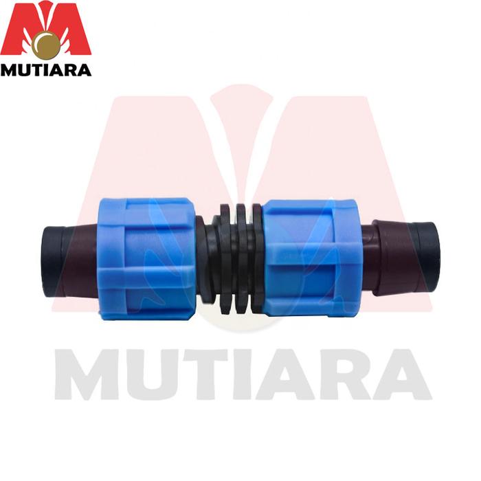 Jual Drip Tape Connector Konektor Selang Irigasi Tetes Lurus Elbow Tee ...