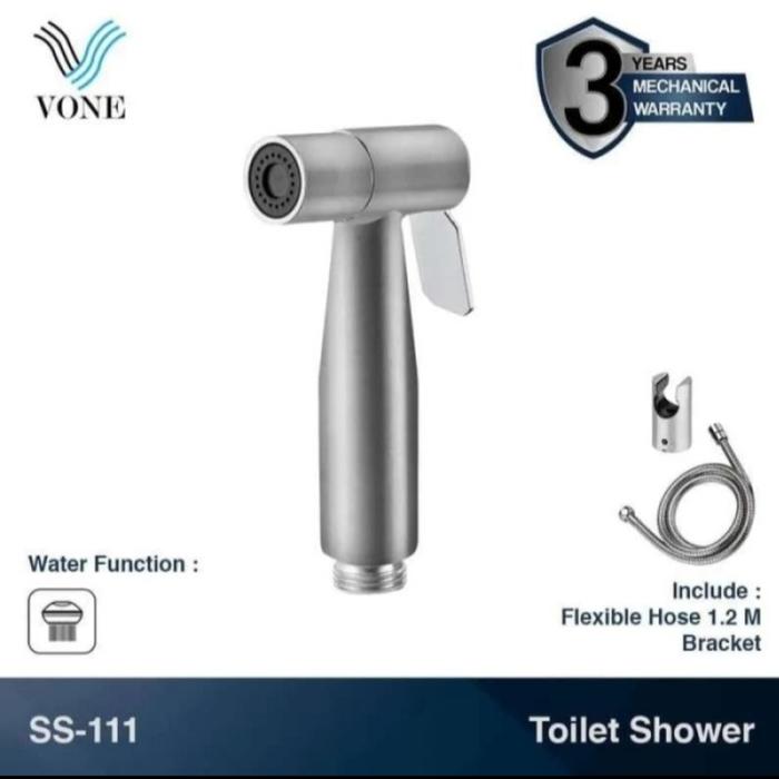 Jual VONE SS111 Toilet Shower Set Jet Bidet Cebok Kloset Closet ...
