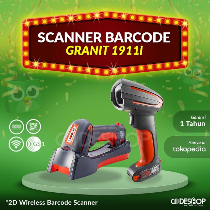 Jual Scanner Barcode 2D Honeywell Granit 1911i Wireless - Jakarta Pusat ...