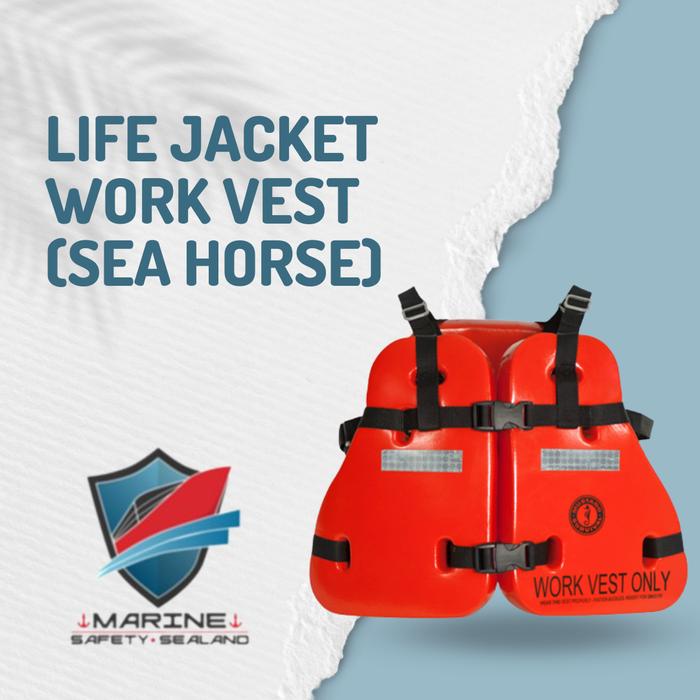 Jual Safety Work Vest Sea Horse Pelampung Safety Life Jacket READY ...