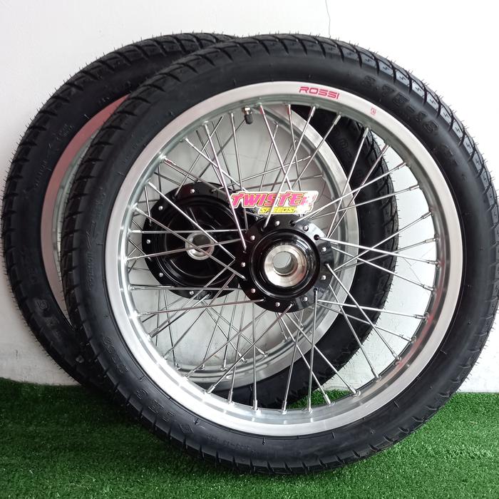 Jual velg Rx king rossi 185/215 ring 17 plus ban fullset - Kab. Bogor ...