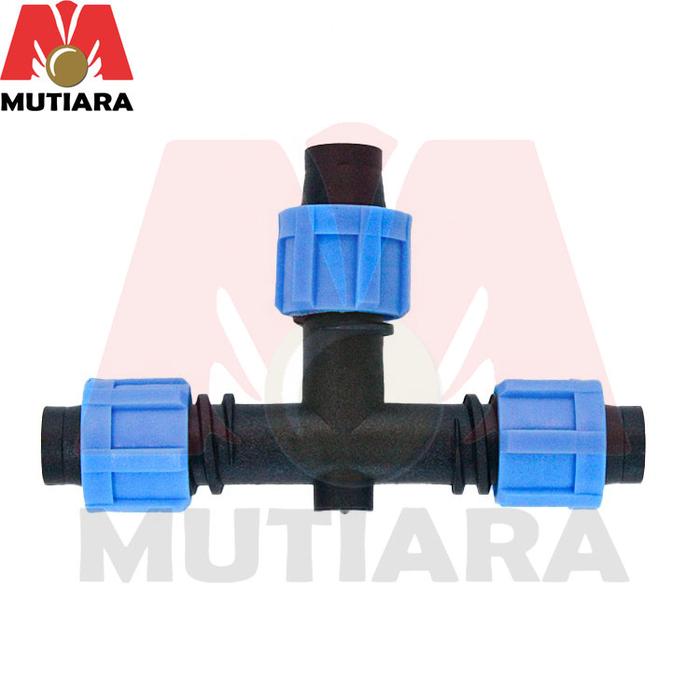 Jual Drip Tape Connector Konektor Selang Irigasi Tetes Lurus Elbow Tee ...