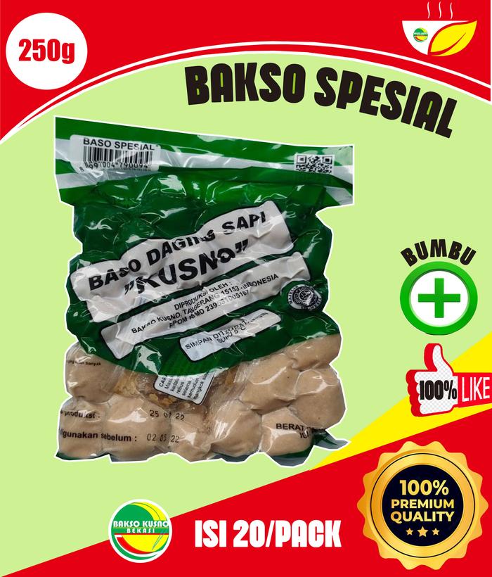 Jual Bakso Daging Sapi “Kusno” Baso sapi SPESIAL isi 20 - Kota Bekasi ...