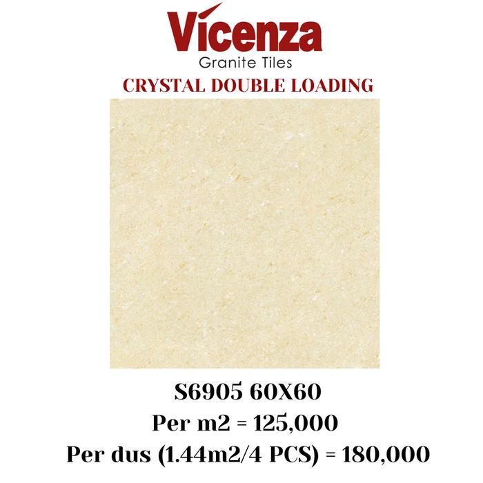 Jual Granit Granite Tile Lantai 60x60 Double Loading Putih Krem Kuning ...