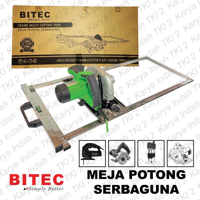 Jual Frame Multi Cutting Tool BITEC Meja Potong Serbaguna Circular Jig ...