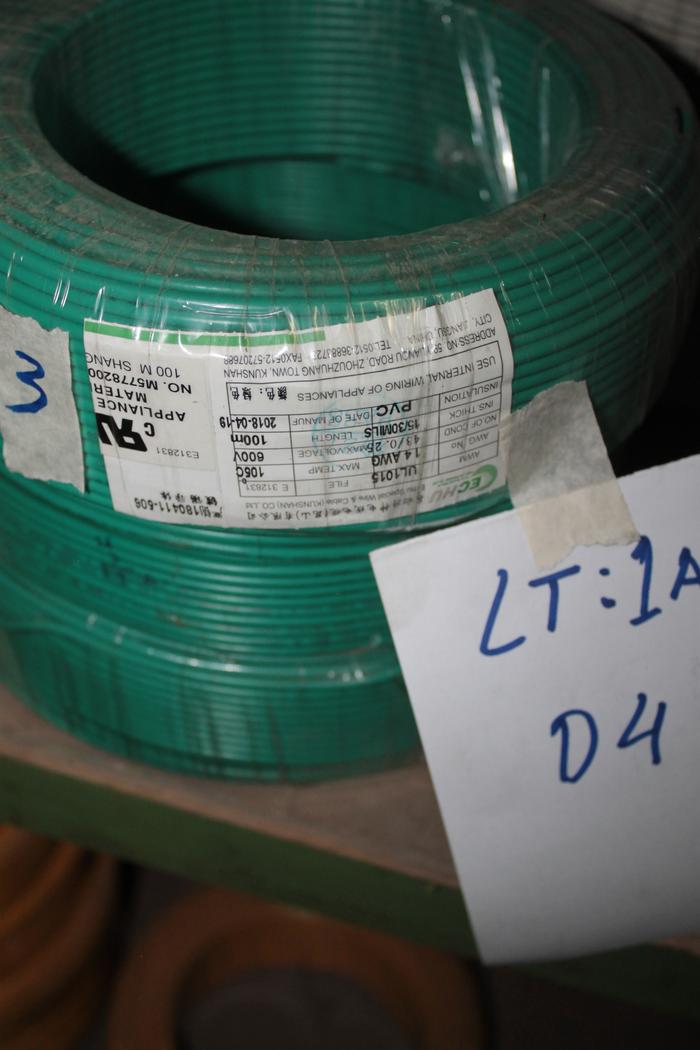 Jual CABLE 14 AWG, 600V, GREEN - BCP_AWG14004 - AWG-14 - YONNA - Kab ...