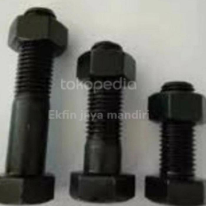 Jual Baut mur baja 8.8 half drat m33 x 170 mm komplit 2ring - Jakarta Pusat - Ekfinjayamandiri ...