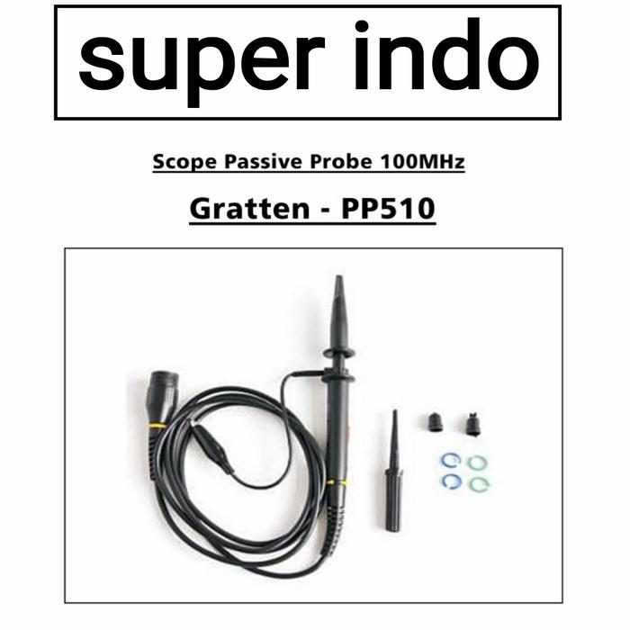Jual Scope Passive Probe 100MHz Gratten PP510 ocilloscope - Jakarta ...