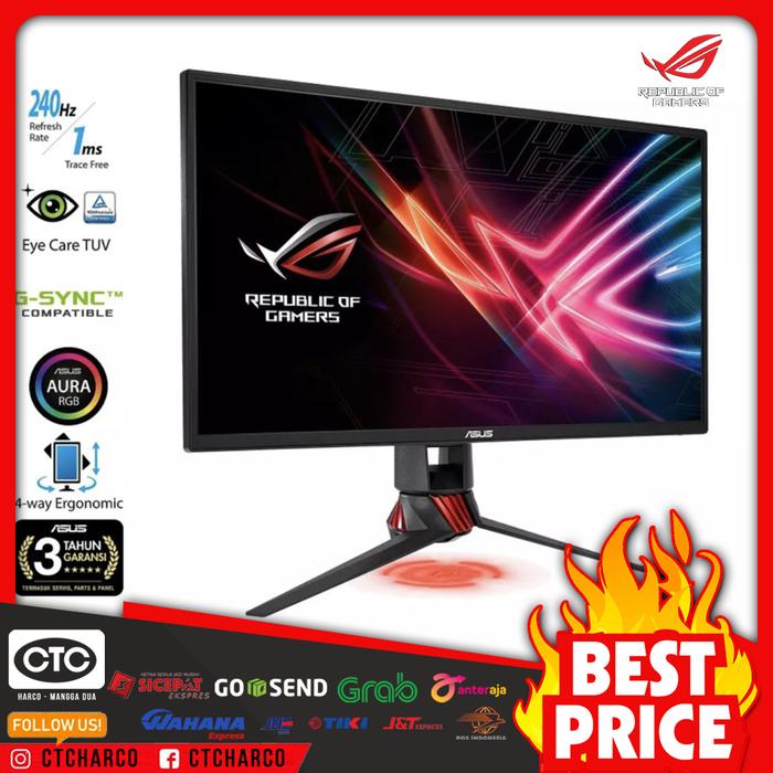 Promo Monitor Gaming ASUS ROG Strix XG258Q 25 inch |Full HD 240Hz 1Ms G ...
