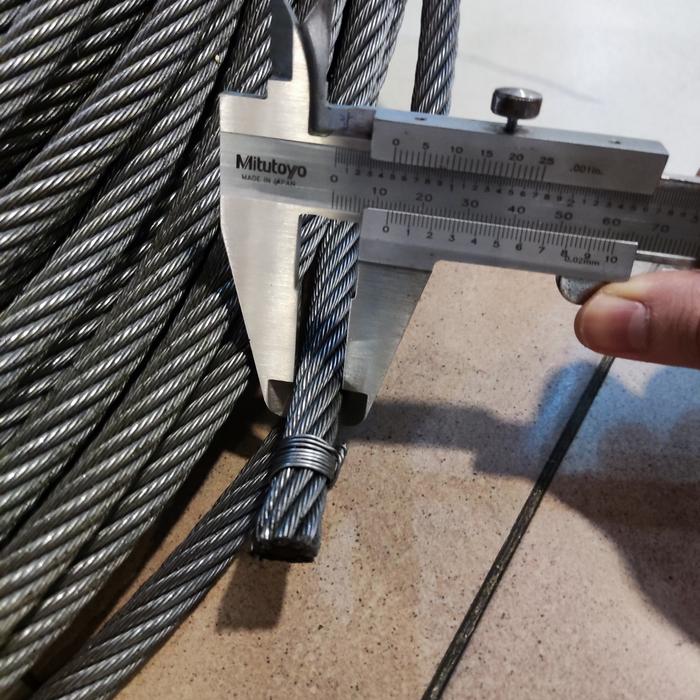 Jual KISWIRE 12,7MM 12.7 MM 8x19 S+FC LIFT SLING SELING WIRE ROPE ...